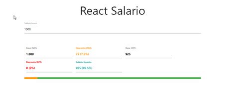 Github Williamdlmreact Salary Simple And Intuitive App For