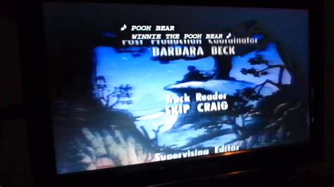 Closing To Winnie The Pooh Frankenpooh 1995 Vhs Youtube