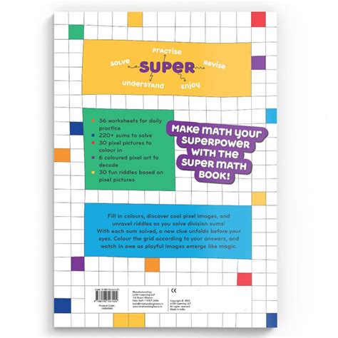 Super Math Book — Toycra Worksheets Library