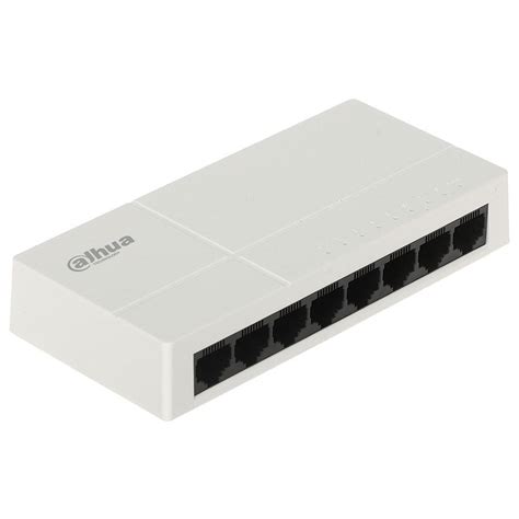 Dahua Dh Pfs3008 8gt L V2 Unmanaged Desktop Switch 8 Ports 10 100 1000mbps