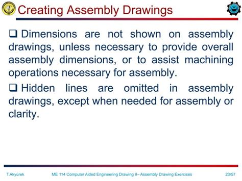 Assembly Drawing Exercises Pdf