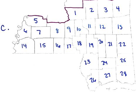 Mississippi Counties Part C Diagram Quizlet