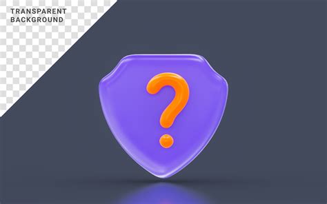 Security Shield Question Mark Sign Minim Graphic By Ahmedsakib372