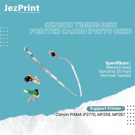 Jual Sensor Timing Disk Canon Ip2770 Mp258 Mp287 Pembaca Sensor Encoder Bulat Canon Ip2770 2770