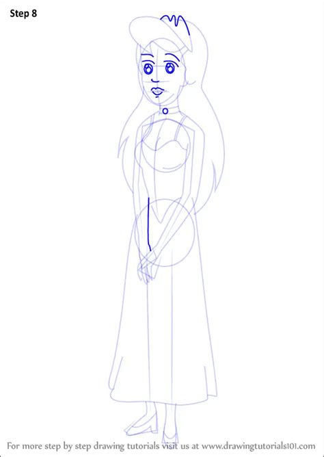 How To Draw Princess Clara From Drawn Together Drawn Together Step By