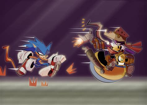 Sonic Vs Nack The Weasel Bang Bang Bararang By Ogdavethesodaguy On