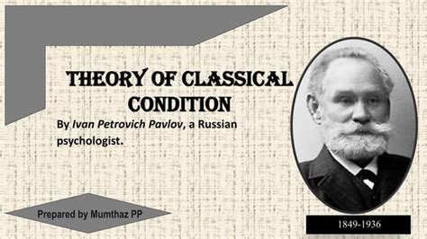 Principles Of Classical Conditioning Pptx