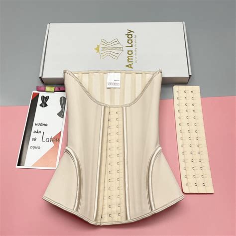Latex Belly Corset To Cover Back Fat Free Liner Connecting Bar