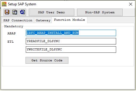 Dl Sync Configuration Sap Connection