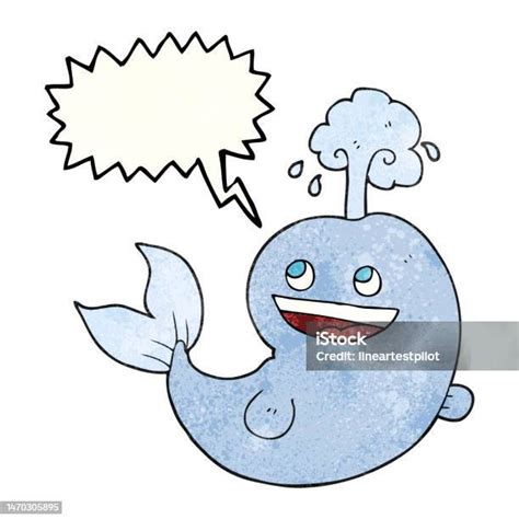 자유형 연설 거품 질감 만화 고래 분출 물 고래에 대한 스톡 벡터 아트 및 기타 이미지 고래 귀여운 그런지 이미지 기법