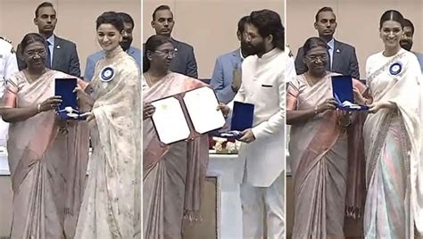 National Film Awards 2023 Allu Arjun Alia Bhatt Kriti Sanon