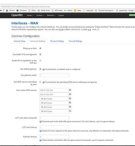 Problems Running OpenDNS On OpenWrt Chaos Calmer 15 05 1 OpenDNS