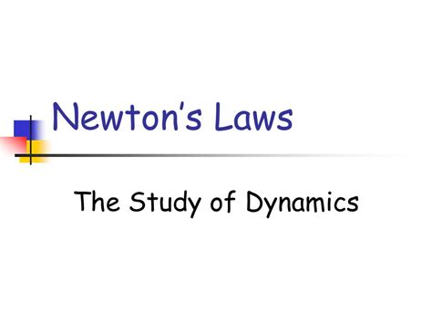 PPT Newtons Laws PowerPoint Presentation Free Download ID