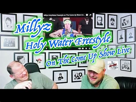 MILLYZ - HOLY WATER FREESTYLE ON THE COME UP SHOW LIVE | REACTION!!! - YouTube