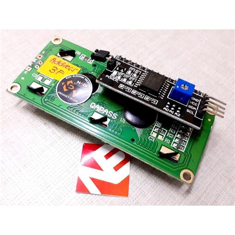 Serial Lcd Display 1602 16x2 Blue Iic I2c Character Module Arduino