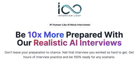 Interview Loop Human Like Ai Mock Interviewer For Technical Job