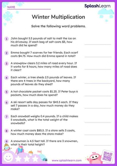 Decimal Word Problems Adding And Subtracting Decimals Worksheets