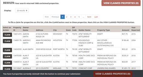 Find Any Texas Unclaimed Property 2024 Guide