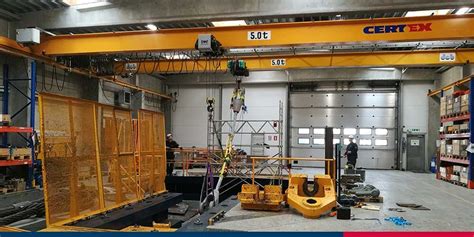 Load Test Of Special Steel Wire Rope Certex Denmark