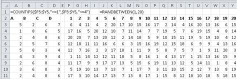 Excel How To Generate Random Values Multinomial Stack Overflow