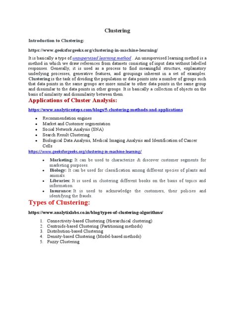 clustering pdf