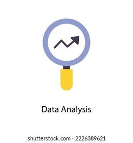 Data Analysis Vector Flat Icons Simple Stock Vector Royalty Free