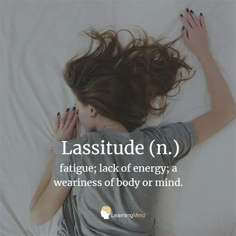 Lassitude Definition
