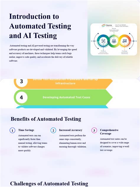 Introduction To Automated Testing And Ai Testing Pdf Artificial Intelligence Intelligence
