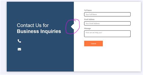 Html Bootstrap 5 Contact Form Not Responsive Stack Overflow