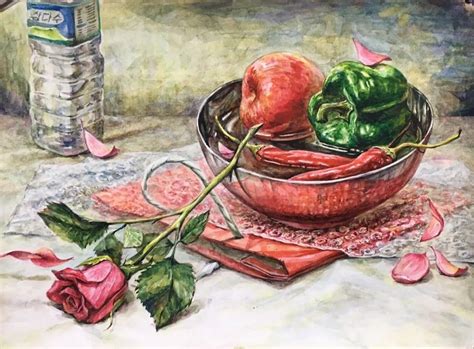 잠실 다트미술학원 정물수채화학생작 예중예고 서울예고 선화예고 서울미고 예원학교 선화예중 송파예중예고 잠실예중예고 송파수채화전문 잠실수채화전문 중학생