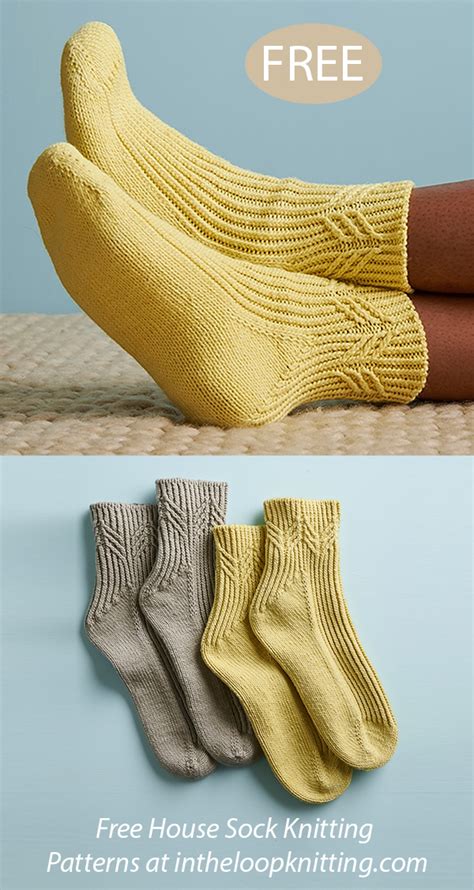 Bed Socks Knitting Patterns In The Loop Knitting