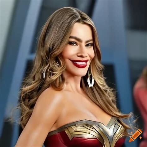 Sofia Vergara Wonder Woman On Craiyon