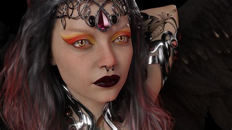 Succubus And Daemon 6 Digital Art By Anarkia An Fine Art America