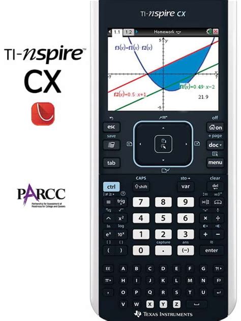 Texas Instruments Ti Nspire Cx Graphing Calculator In Color Schoolmart Schoolmart