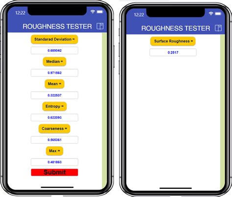 Mobile Interfaces For Estimation Of Surface Roughness Download