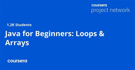 Java For Beginners Loops And Arrays