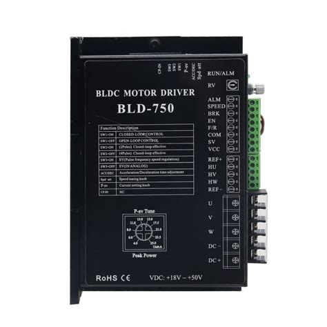 Bld 750 Bldc Dc Brushless Motor Driver Controller 750w W Hall For