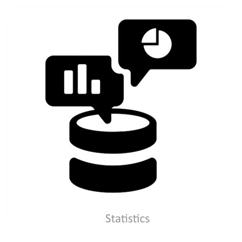 Premium Vector Statistics And Big Data Icon Concept