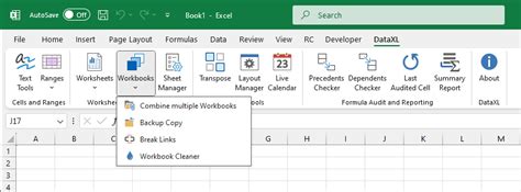 Dataxl Add In Productivity Suite For Excel Excel Bootcamp