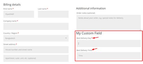 How To Add Extra Fields In Woocommerce Checkout Form Fly With Wp