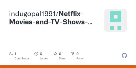 Github Indugopal Netflix Movies And Tv Shows Clustering