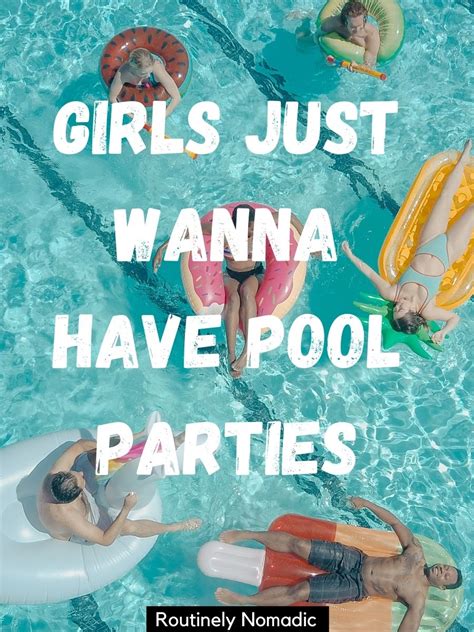 145 Best Pool Captions For When You Are Chilling Poolside Routinely Nomadic