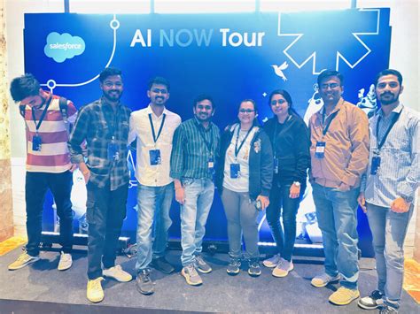 Ujval Shah On Linkedin Salesforce Ainowtour Ahmedabad Builtwithagentforce Networking…