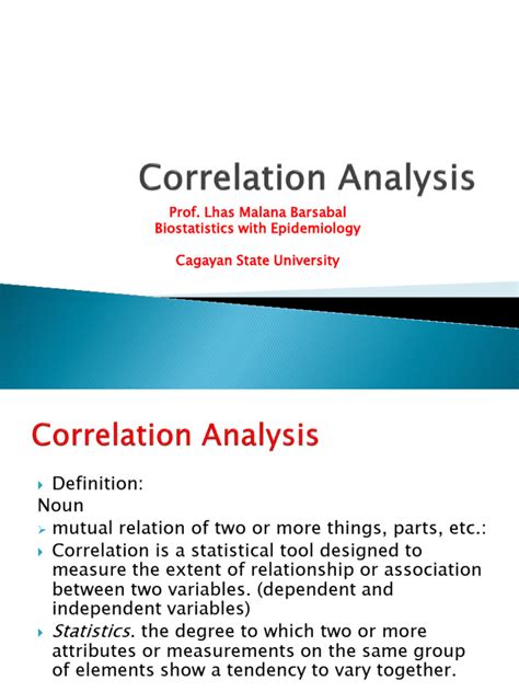 ppt correlation and regression pdf linear regression regression