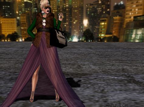 Material Girl With Savoy Nightfire