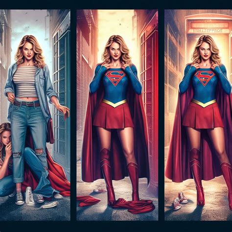 Supergirl Transformation By Dangwood On Deviantart