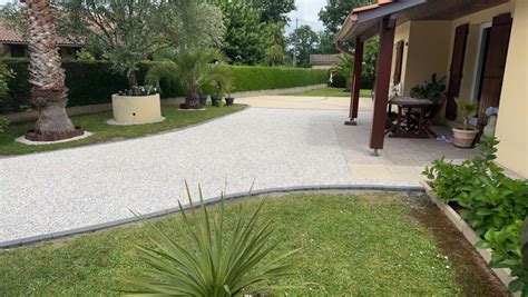 Conception Allée de garage en Alvéostar et Hydrostar Landes réalisée le