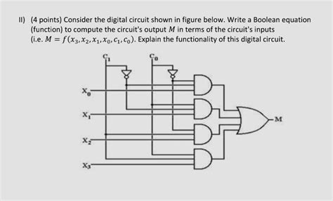 Solved II Points Consider The Digital Circuit Shown In Chegg