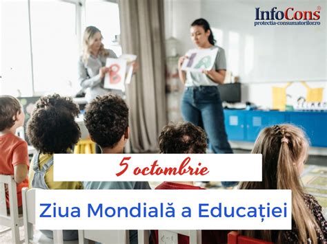 InfoCons te informează azi ce zi se celebrează 5 Octombrie Ziua