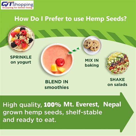 Organic Raw Hemp Seeds 8 Oz 10g Complete Plant Protein And 12g Omegas